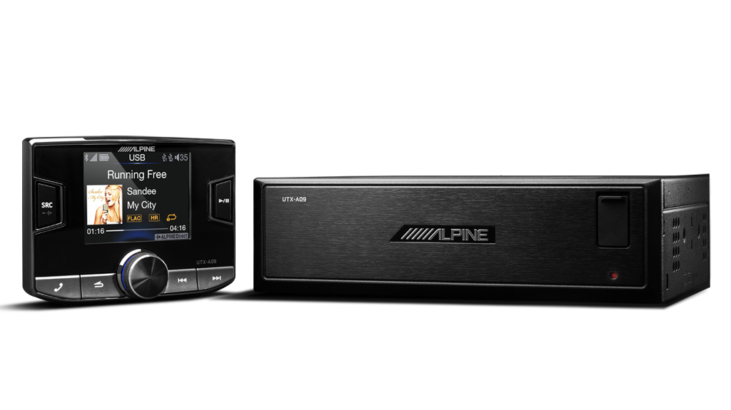 Alpine UTX-A09 PRO Hi-Res Audio Player – Progressive Car Sound AU
